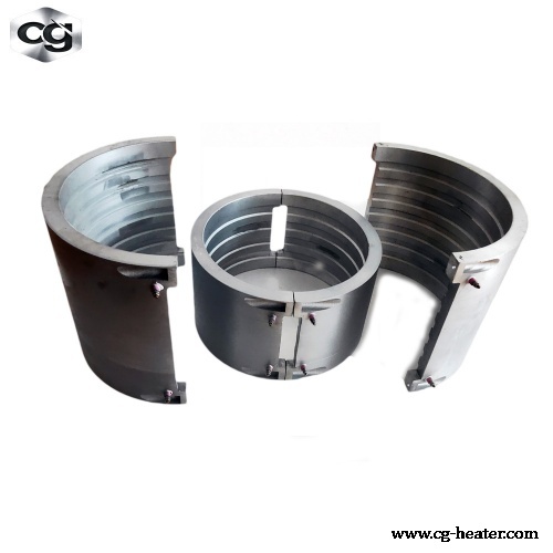 Aluminium Barrel Cast-in Heating Element Band Block Groove Casted ...